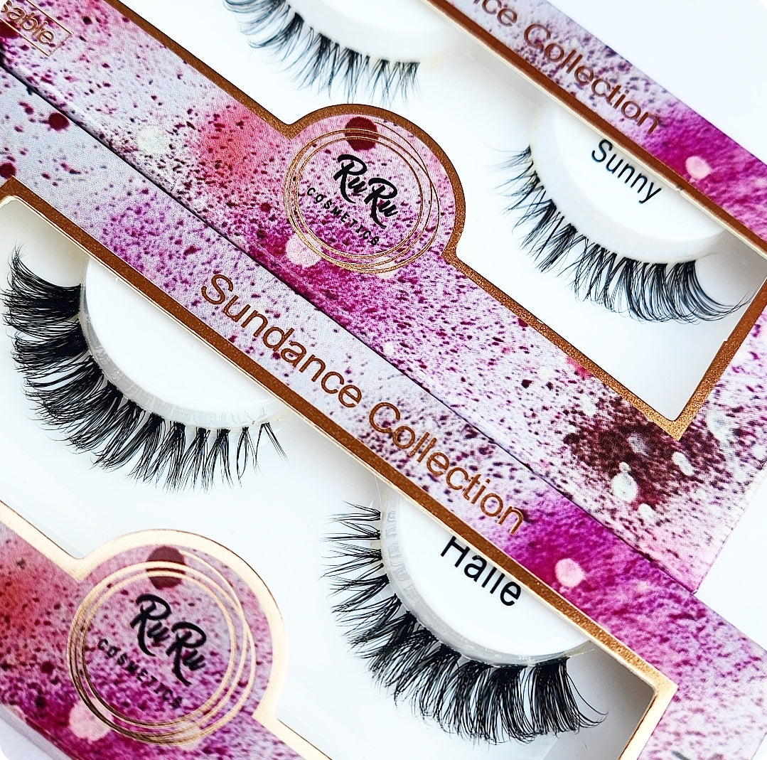 Clear band strip Lashes – RuRu Cosmetics